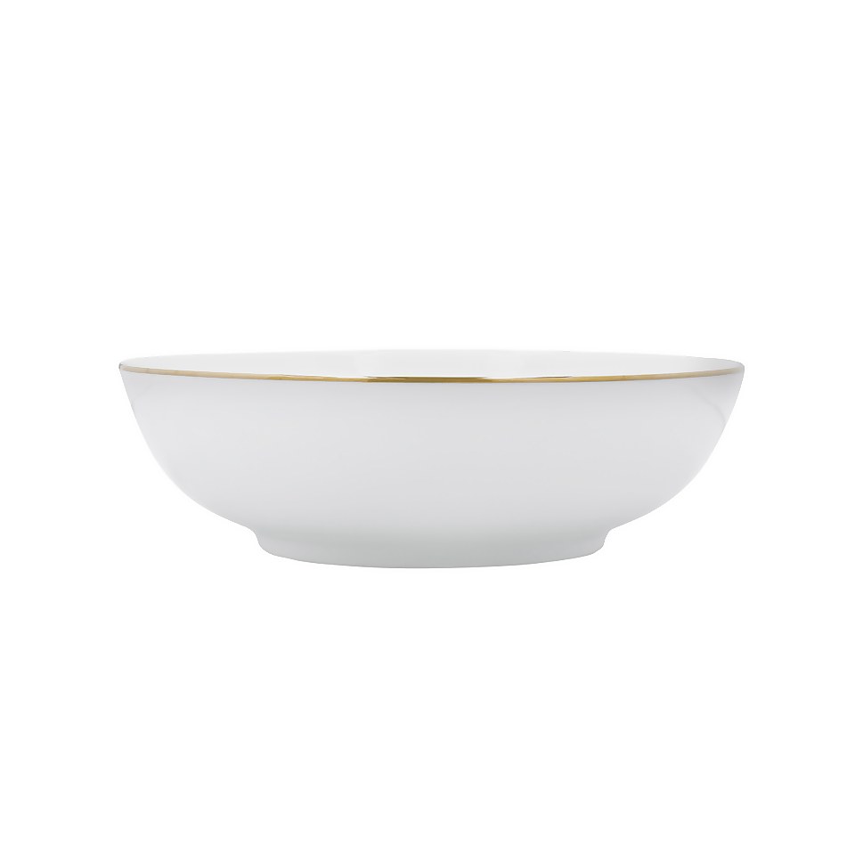 House Beautiful Arabella Gold Serving Bowl | Homebase