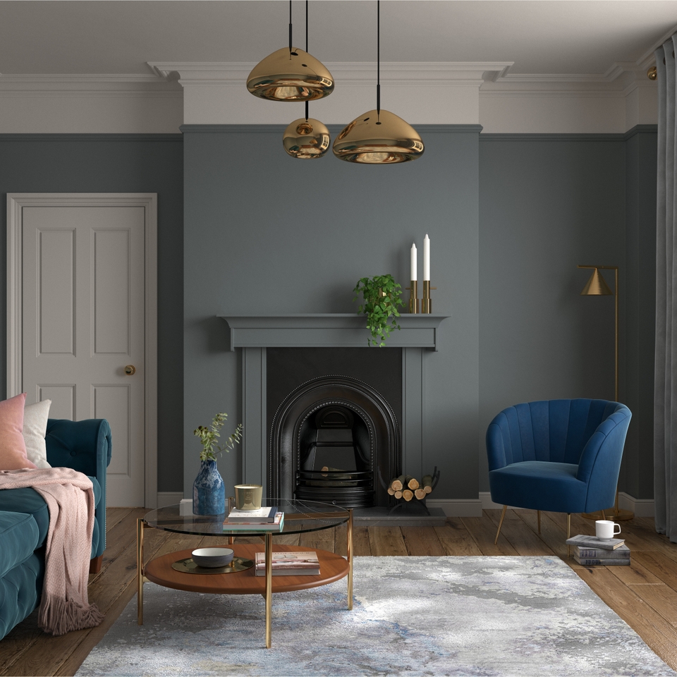 Dulux Heritage Eggshell Paint Forest Grey - 750ml | Homebase