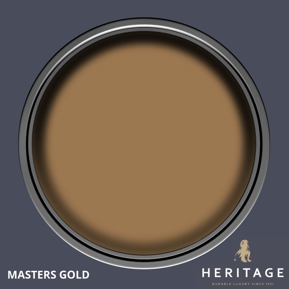 Dulux Heritage Matt Emulsion Paint Masters Gold - 2.5L | Homebase