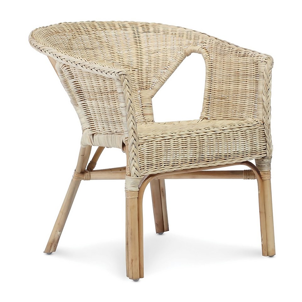 Wicker Loom Chairs in Natural | Homebase