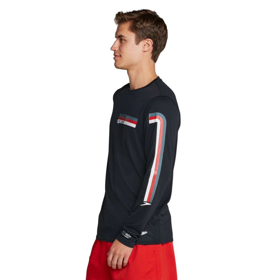 Graphic Long Sleeve Swim Rashguard | Speedo USA