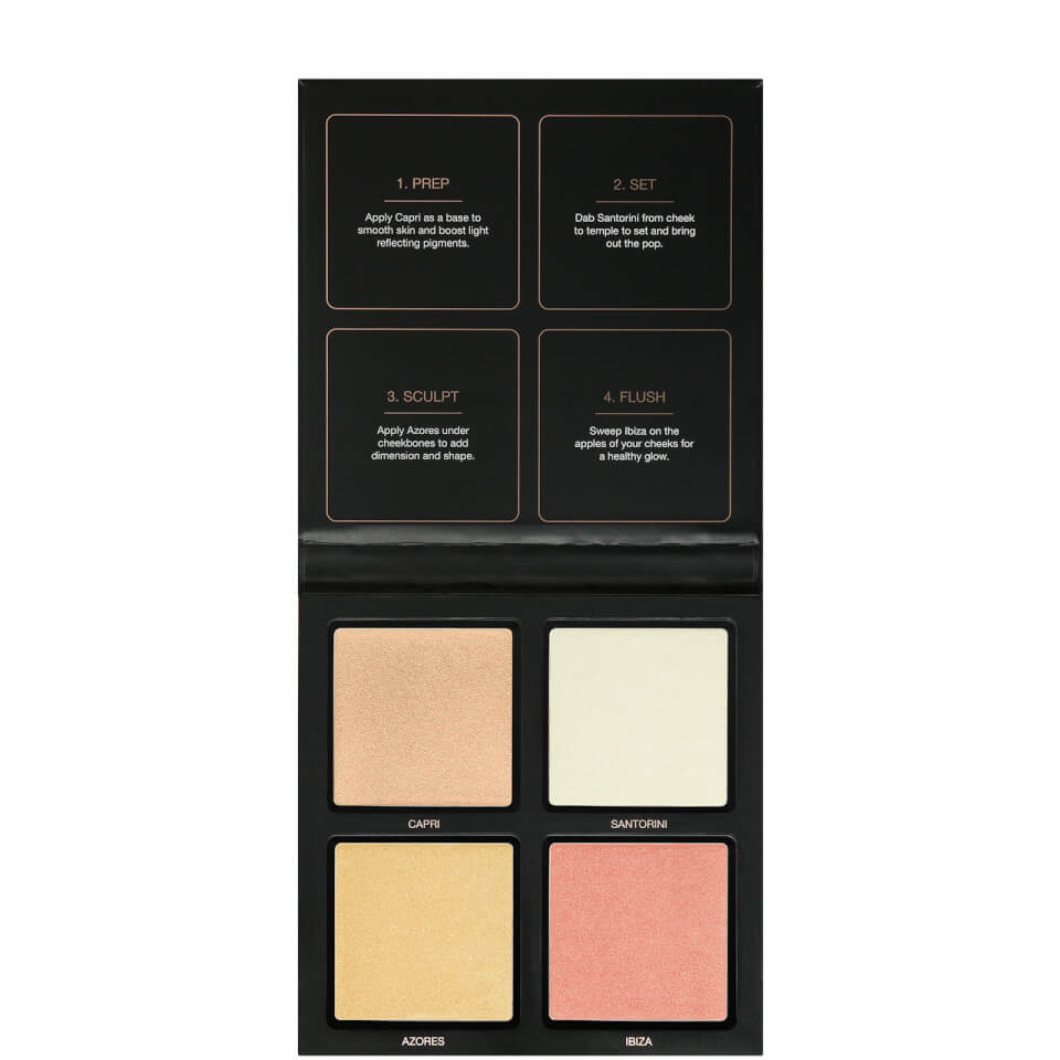 Huda Beauty 3D Highlight Palette Cult Beauty