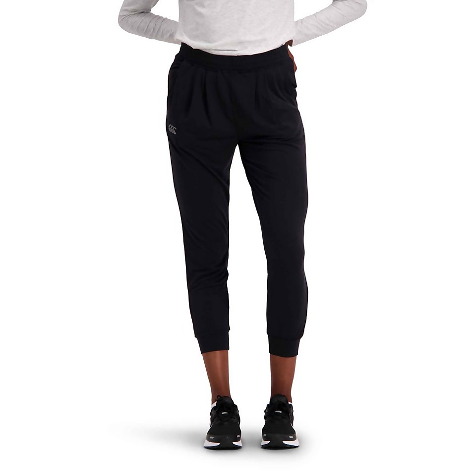 Womens 7/8 Flow Pant in Black | Canterbury
