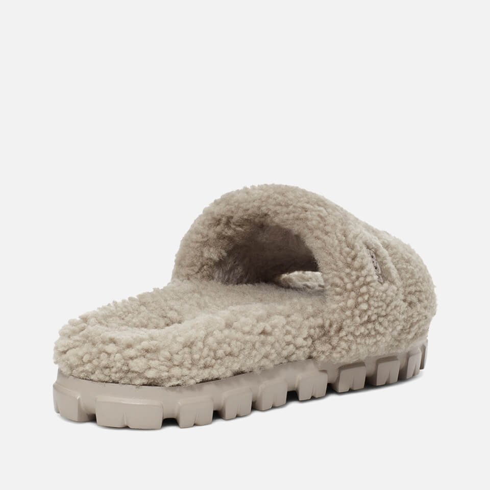 UGG Cozetta Curly Sheepskin Slippers | Worldwide Delivery | Allsole