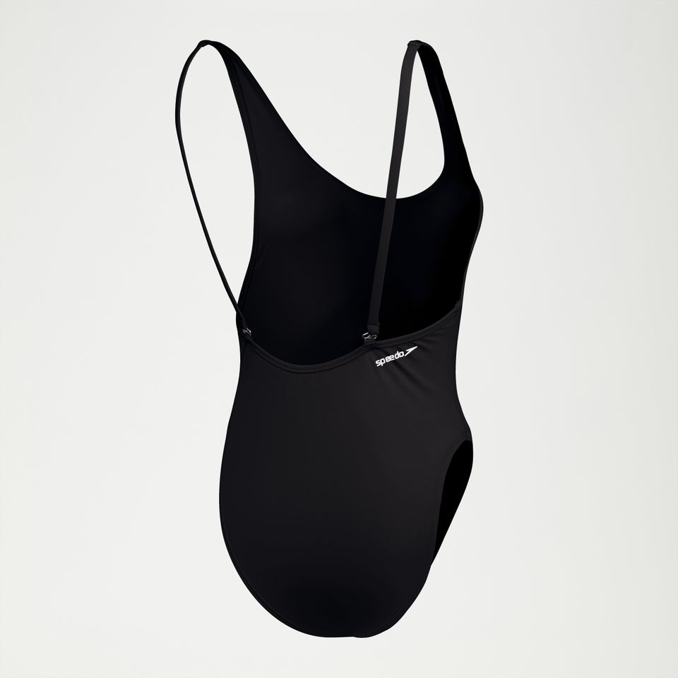 Women's Flu3nte Convertible Strap Solid One Piece Black