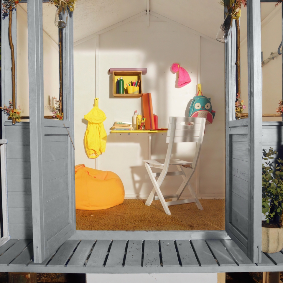 Cuprinol Ducksback Shed & Fence Paint Herring Grey - 5L | Homebase