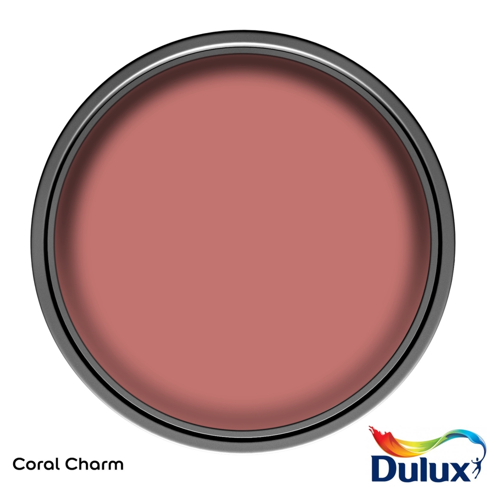Dulux Easycare Kitchen Matt Emulsion Paint Coral Charm - 2.5L | Homebase