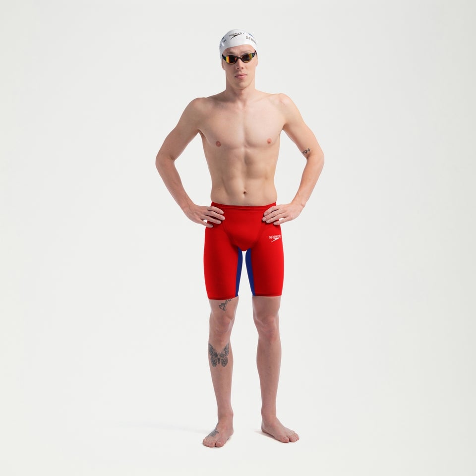 Men's Fastskin LZR Pure Valor 2.0 Jammer Red/Blue