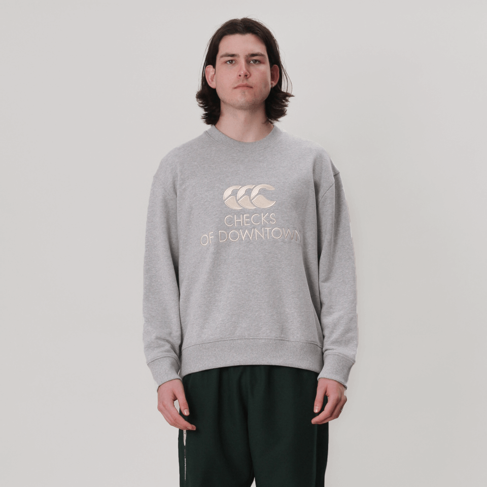 CHECKS X CCC OVERSIZED SWEATSHIRT | Canterbury AU