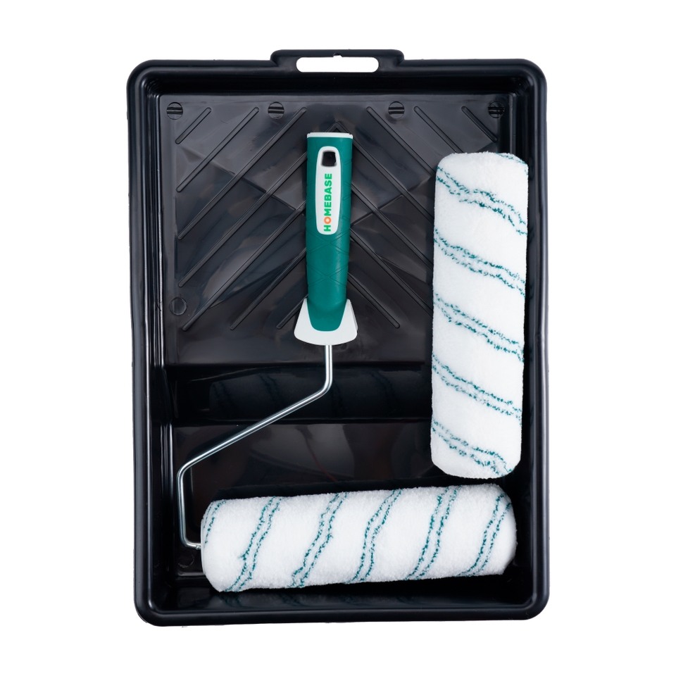 Homebase 9in Paint Roller Kit - 4 Piece Pack | Homebase
