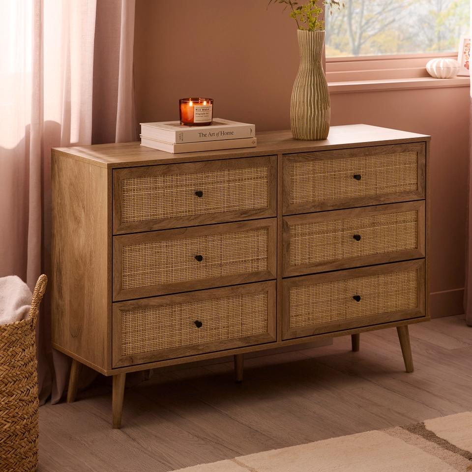 Chests Of Drawers Tall Small Wooden And More Homebase