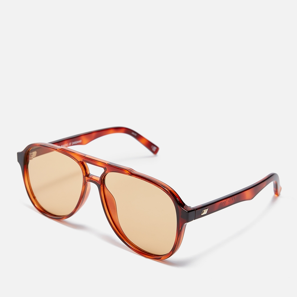 Le Specs Tragic Magic Recycled Acetate Aviator-Frame Sunglasses
