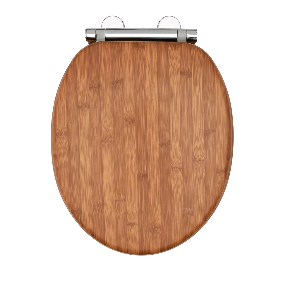 Bamboo toilet seat store