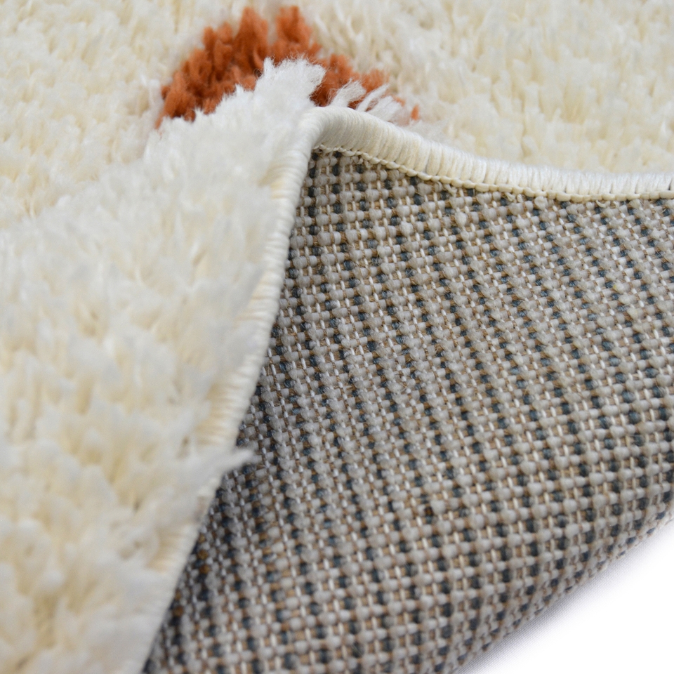 Snug Spots Round Rug - 100cm | Homebase