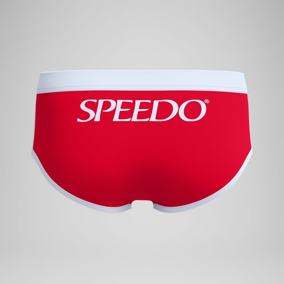 Men's Jetstream Retro Logo Brief Red