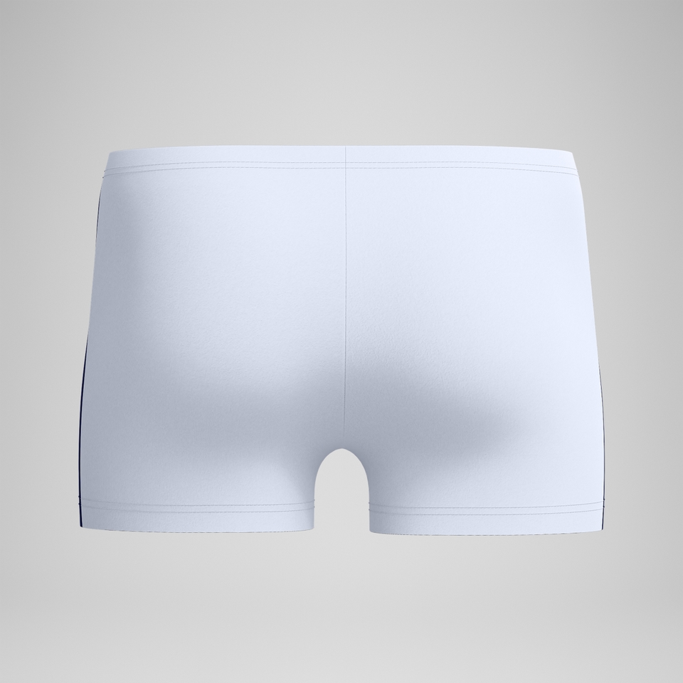 Men's Jetstream Retro Colorblock Square Leg White