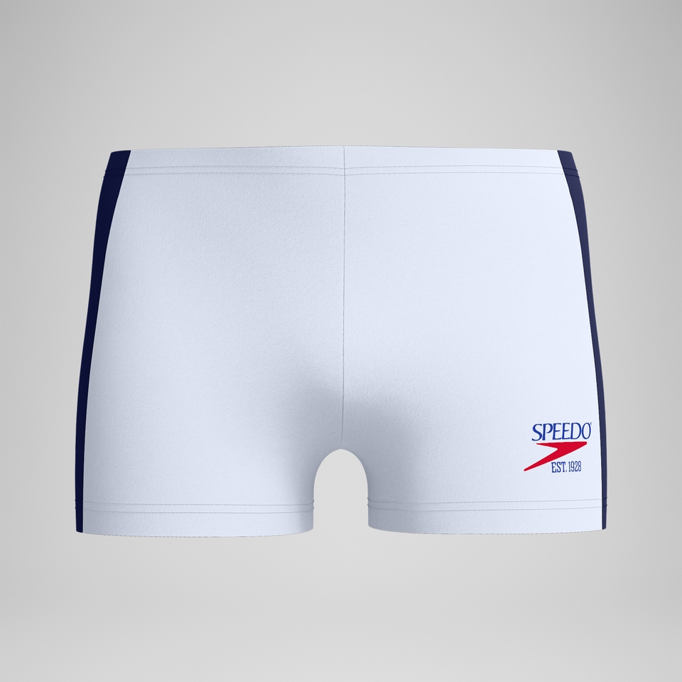 Men's Jetstream Retro Colorblock Square Leg White