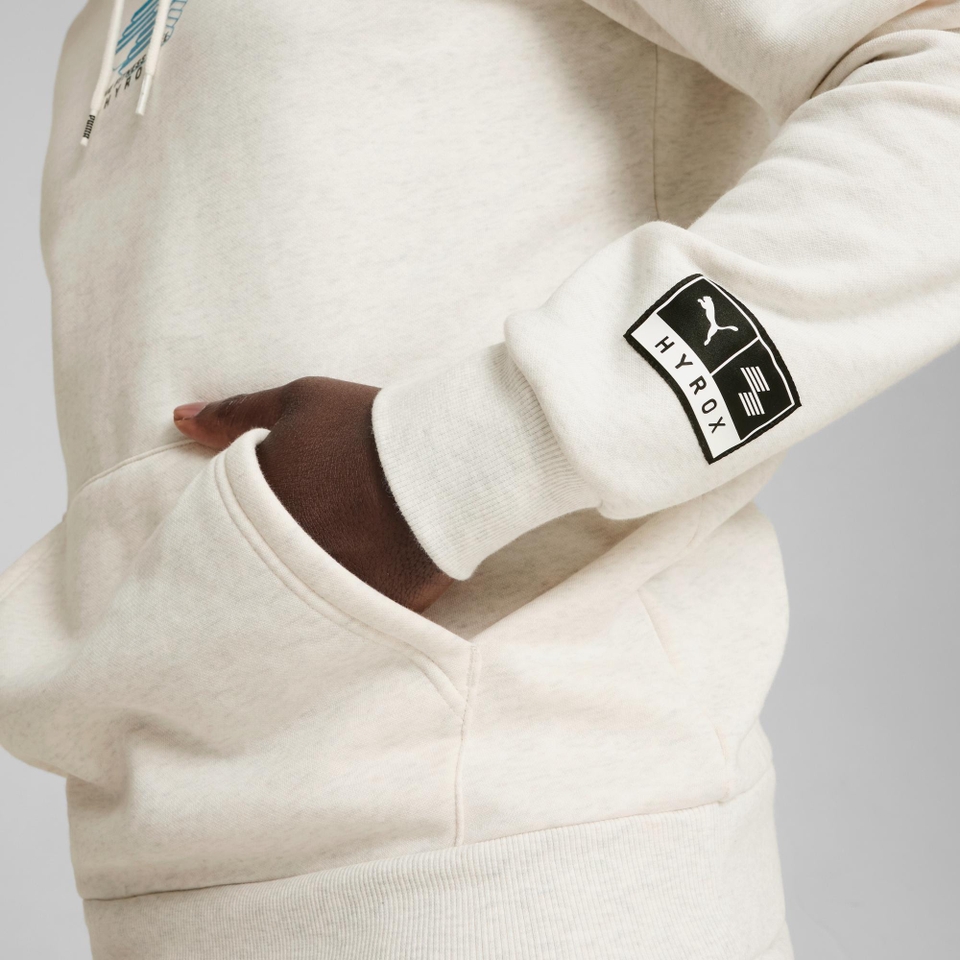 HYROX x PUMA Graphic Hoodie - White | HYROX Shop Official