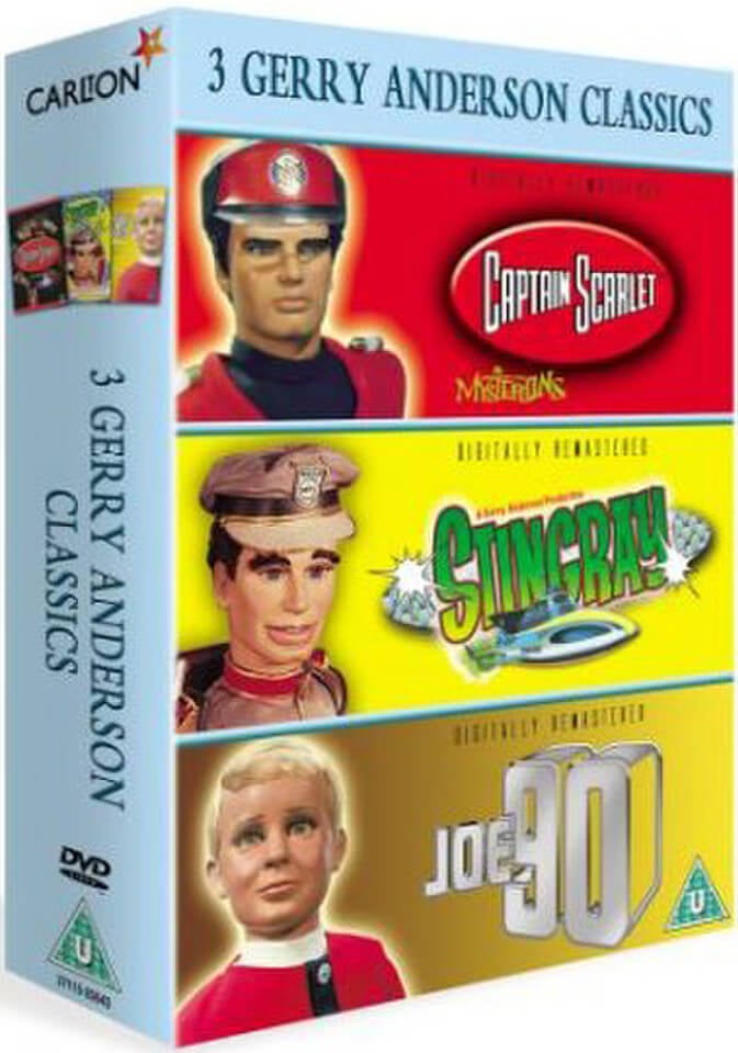 Classic Supermarionation - Captain Scarlet/Stingray/Joe 90
