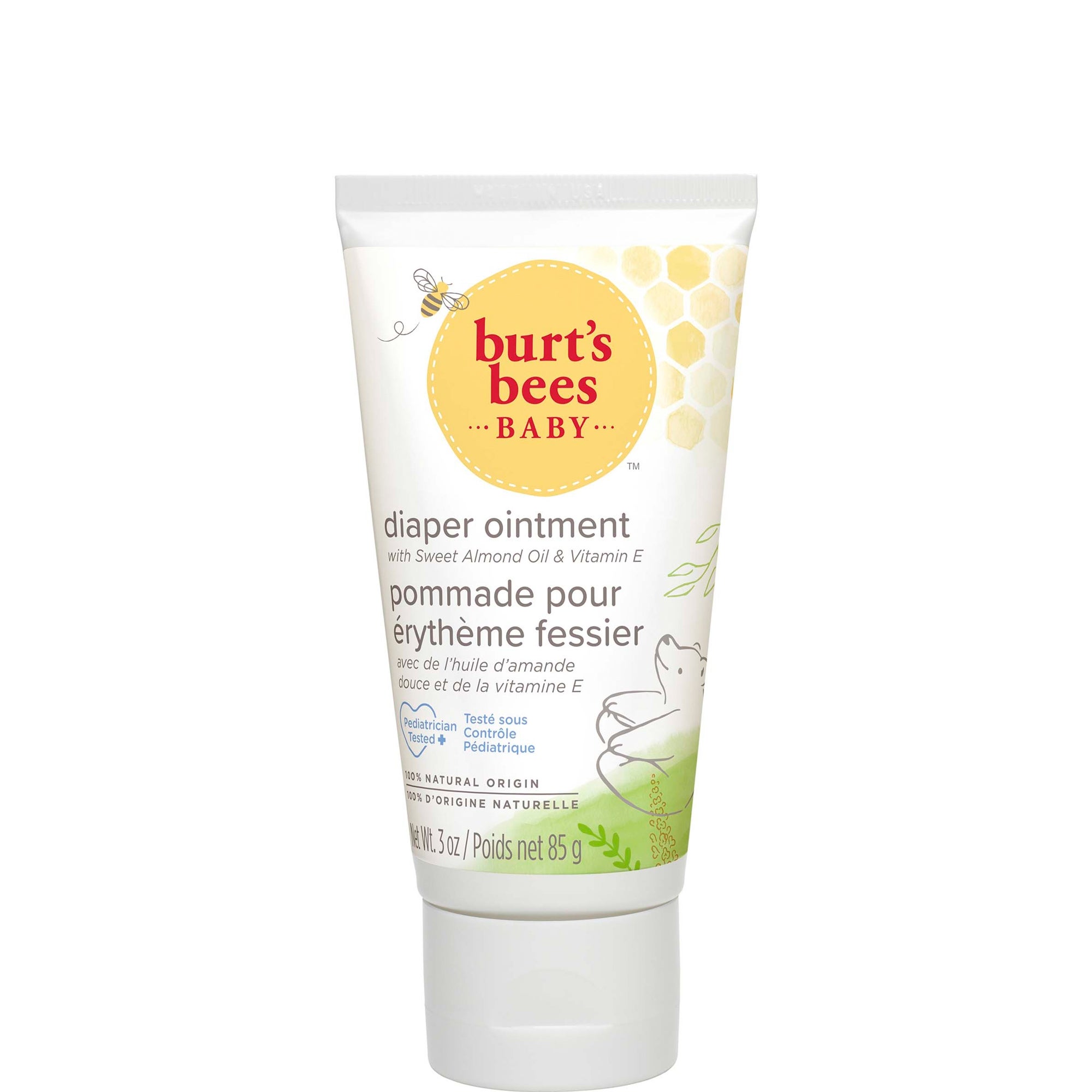 Burt's Bees Baby Bee Diaper Ointment 85g | LOOKFANTASTIC