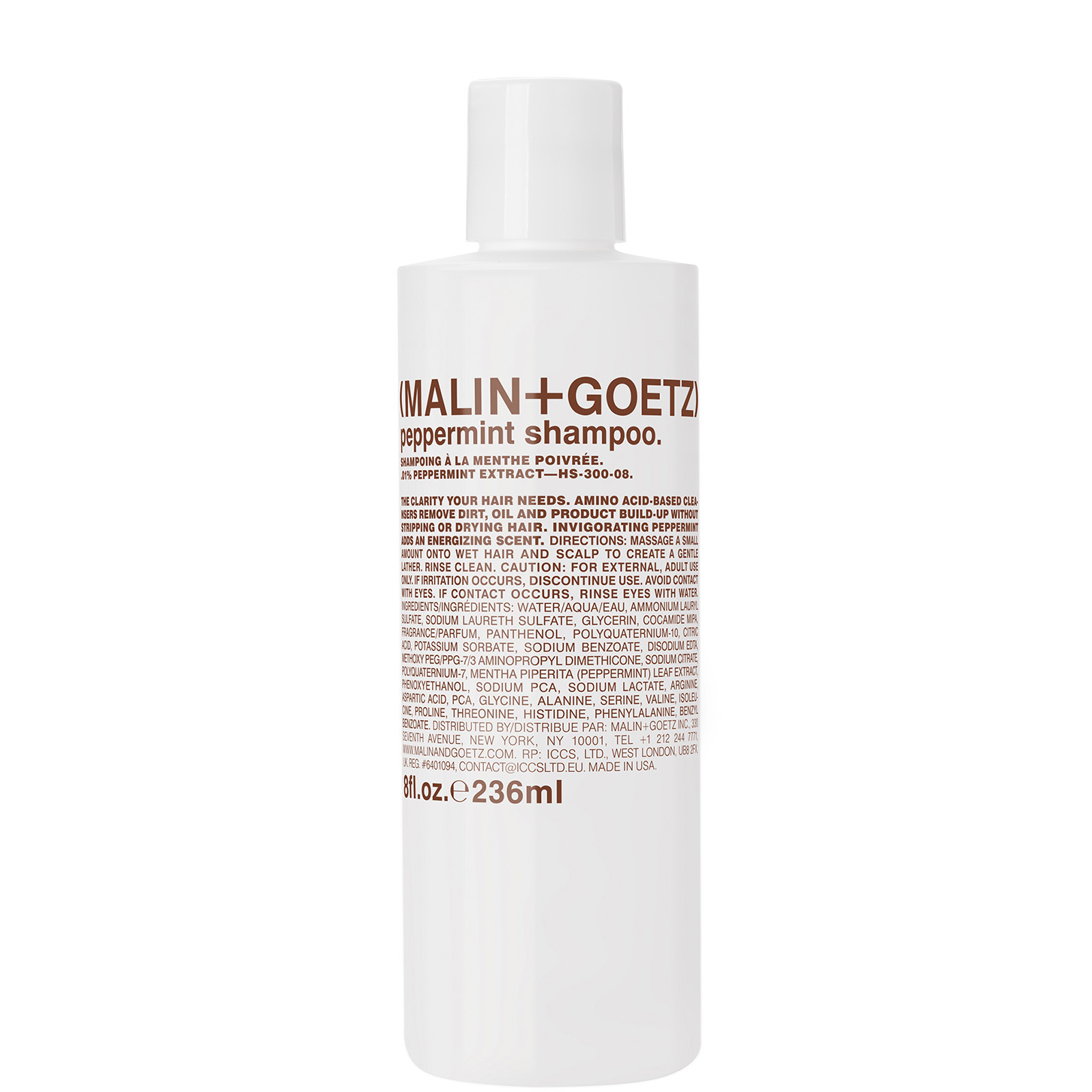 Malin + Goetz Peppermint Shampoo 236ml | Cult Beauty