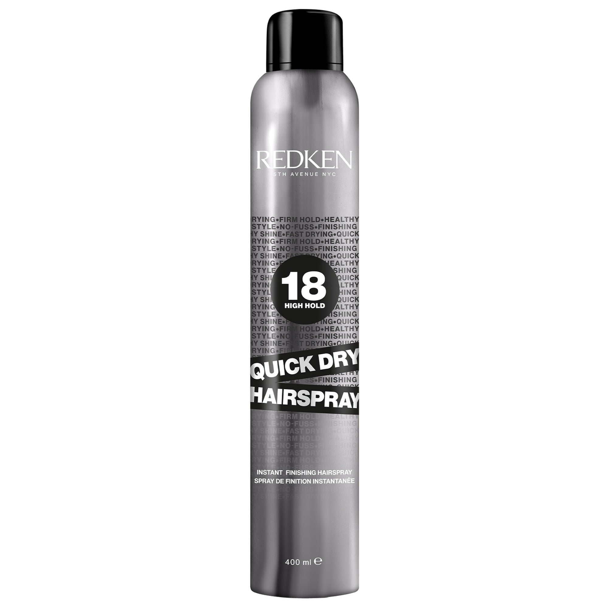 Redken 18 Quick Dry Spray de finition instantannée contrôle fort 400ml ...