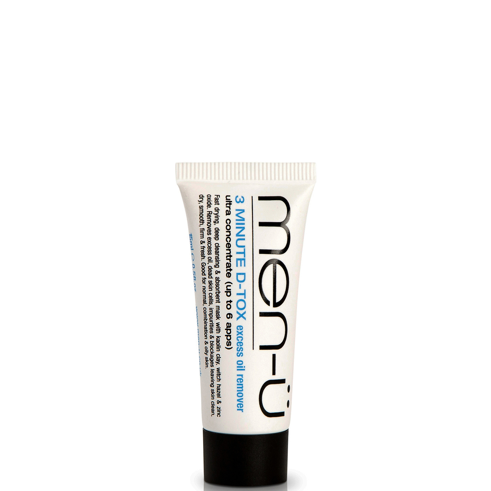 men-ü Buddy D-Tox Deep Clean Clay Mask Tube (15ml) | LOOKFANTASTIC