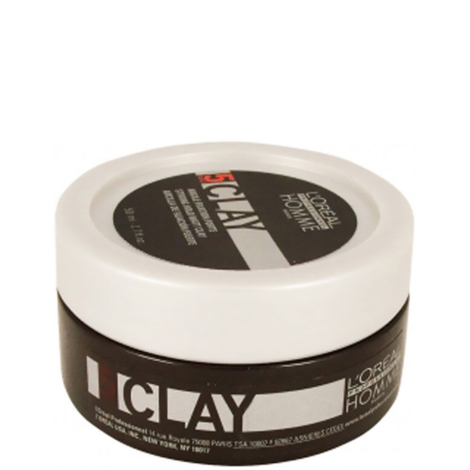 L'Oréal Professionnel Homme Clay – Strong Hold Clay (50ml) | LOOKFANTASTIC
