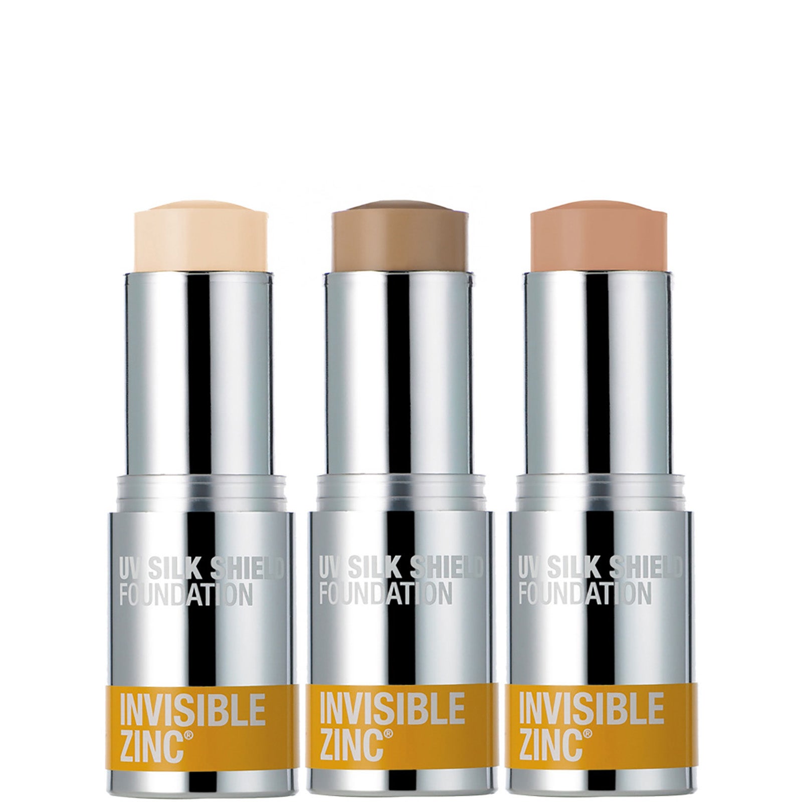 INVISIBLE ZINC UV SILK SHIELD FOUNDATION SPF30+ - LIGHT | Cult Beauty
