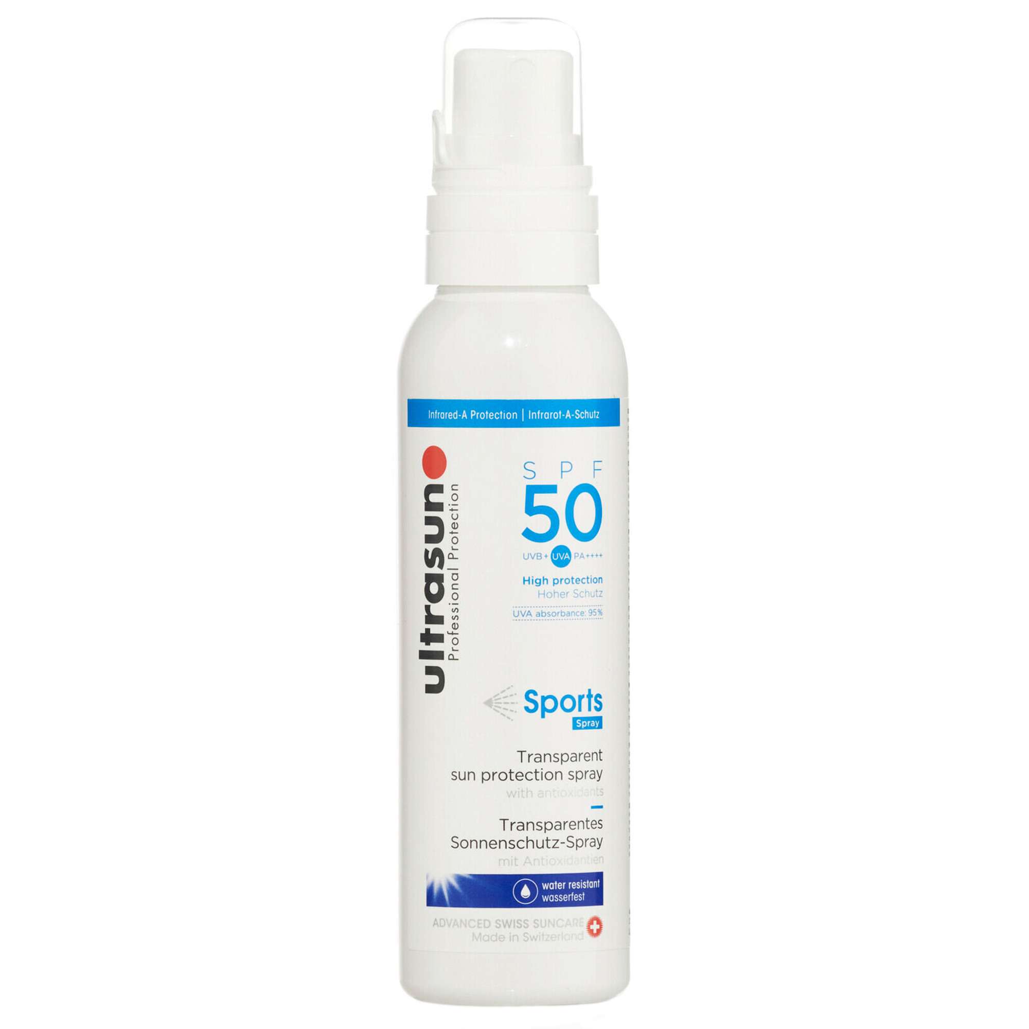 Ultrasun Sports Formula Spray SPF50 150ml | Fragrance Direct