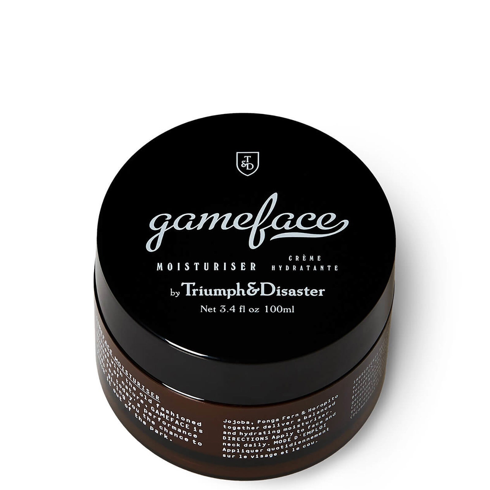 Triumph & Disaster Gameface Moisturiser Tub 100ml | LOOKFANTASTIC