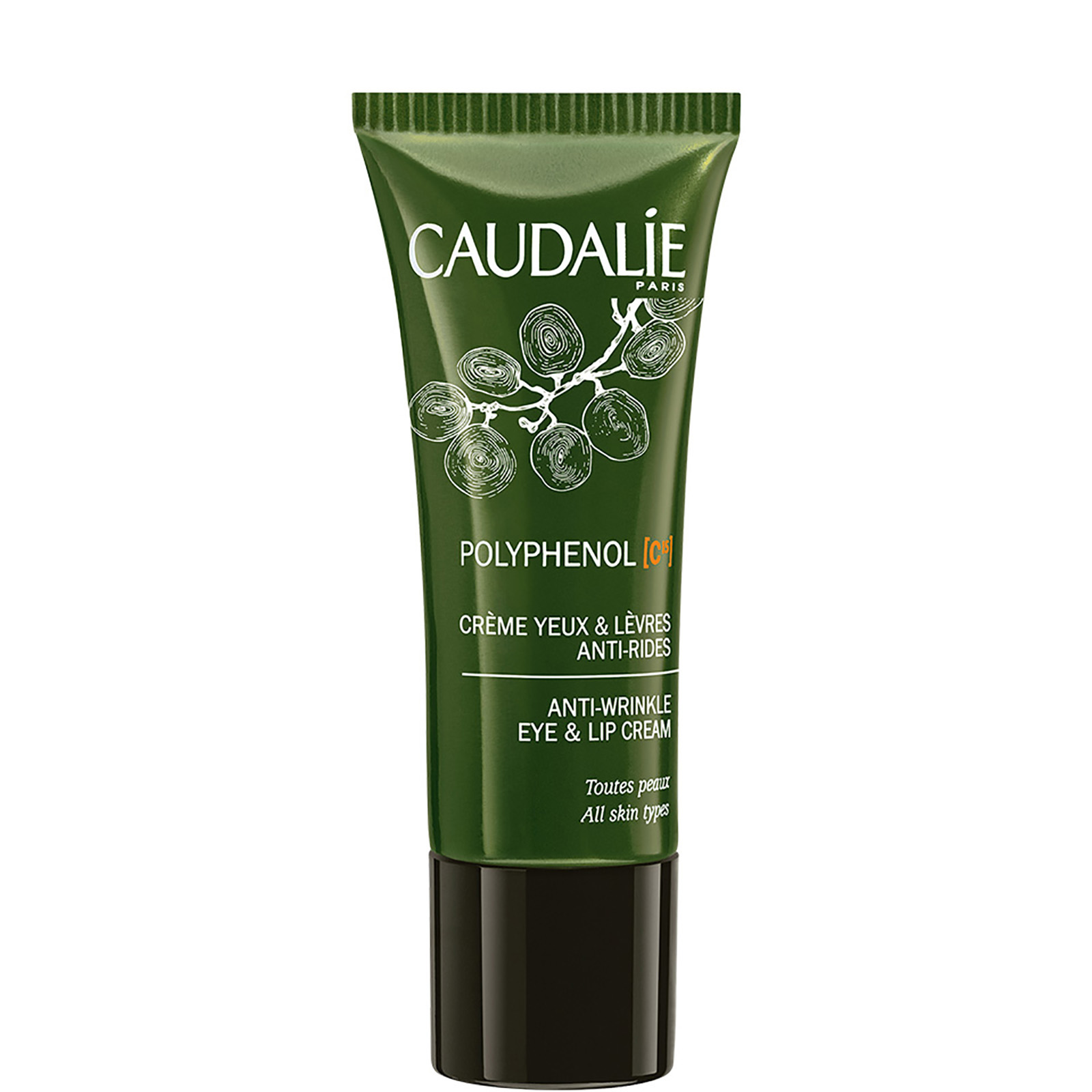 Caudalie Polyphenols C15 Anti-wrinkle Eye and Lip Cream (15ml) | Cult ...