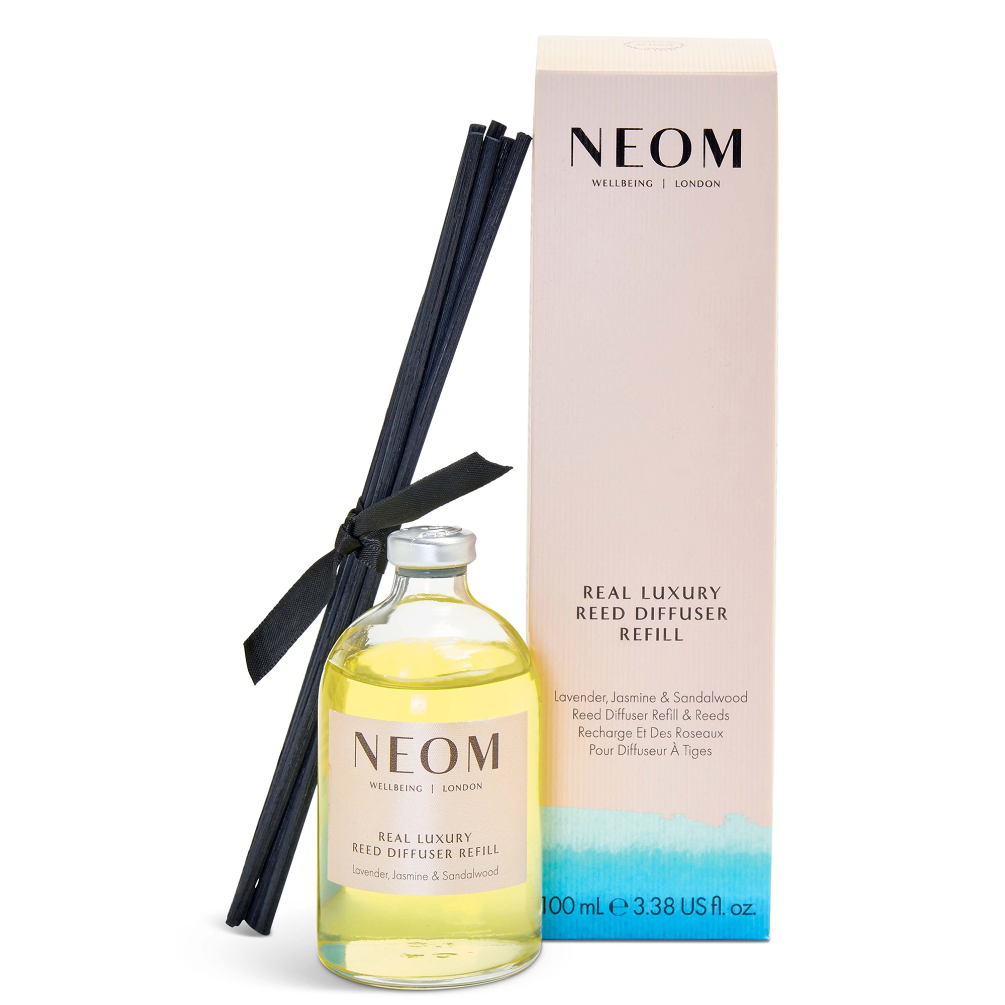 NEOM Organics Reed Diffuser Refill: Real Luxury (100 ml) | LOOKFANTASTIC