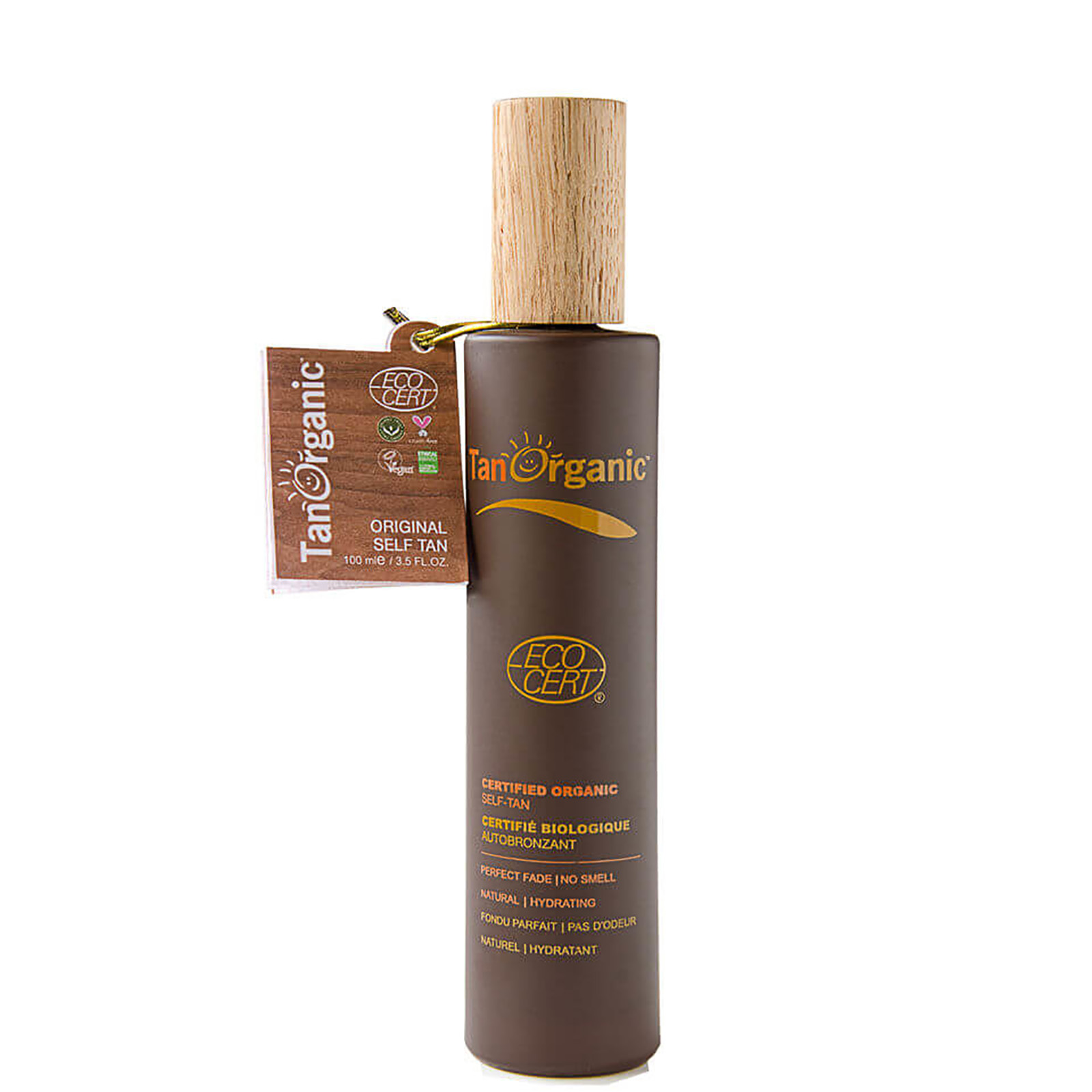 TanOrganic Certified Organic Self-Tan - Brown (100ml) | LOOKFANTASTIC