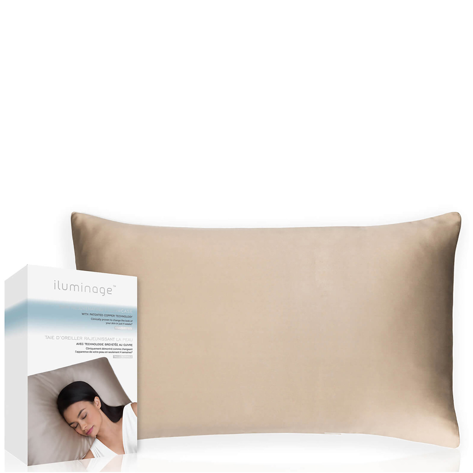 Iluminage Sesame Skin Rejuvenating Pillowcase | LOOKFANTASTIC