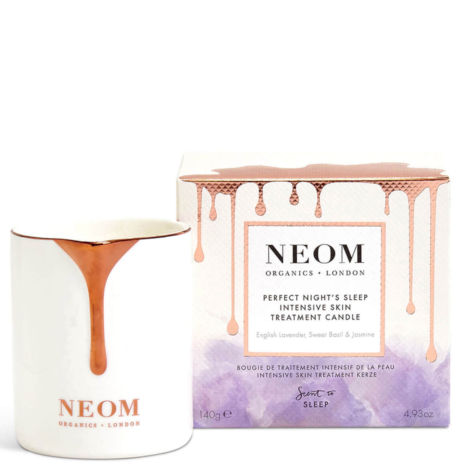 NEOM Wellbeing Perfect Night's Sleep Intensive Skin Treatment Candle ...
