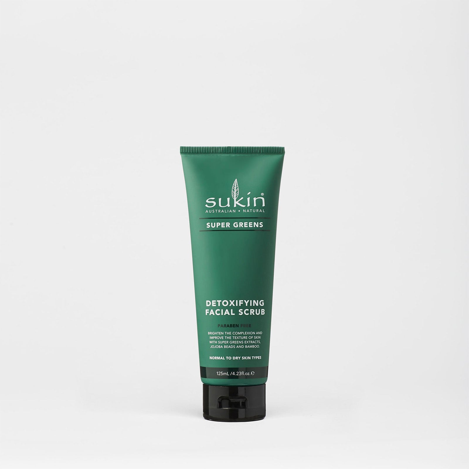 Sukin Super Greens Facial Scrub 125ml | LOOKFANTASTIC