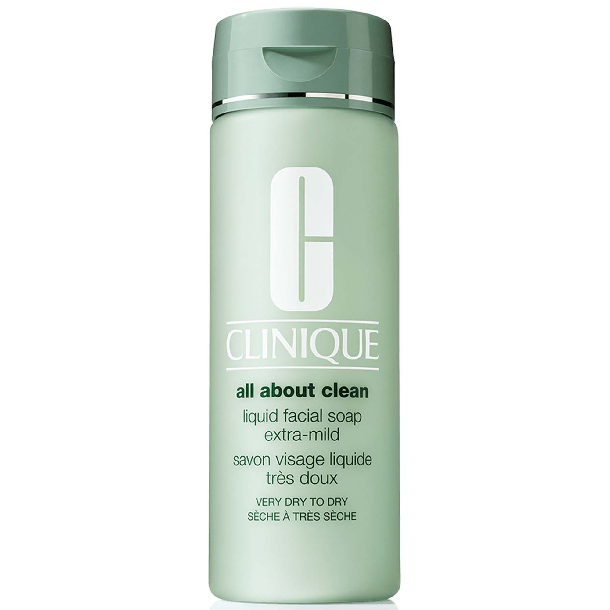 Clinique Liquid Facial Soap Extra Mild 200ml | LOOKFANTASTIC