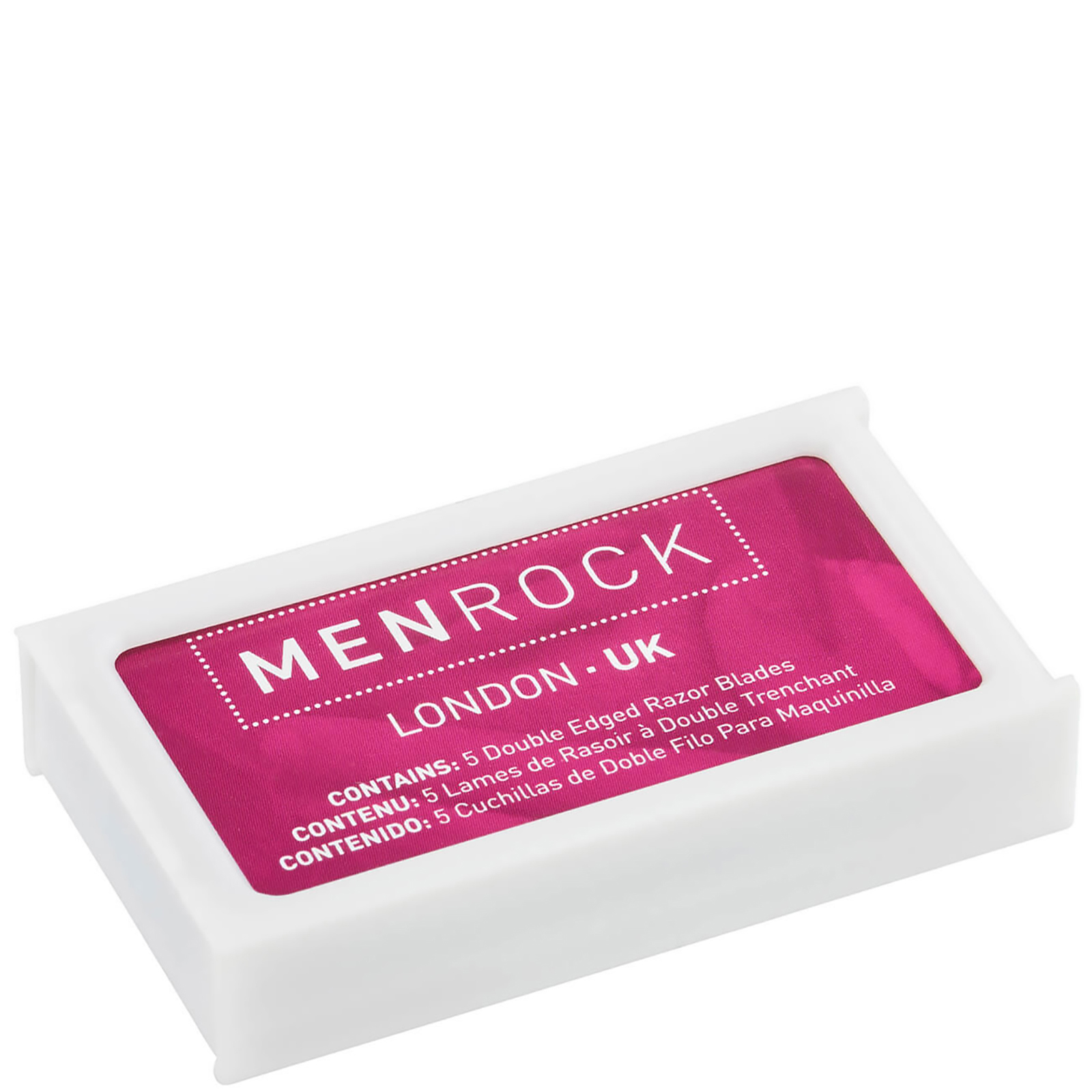 Men Rock Double Edged Razor Blades (5 Blades) | LOOKFANTASTIC