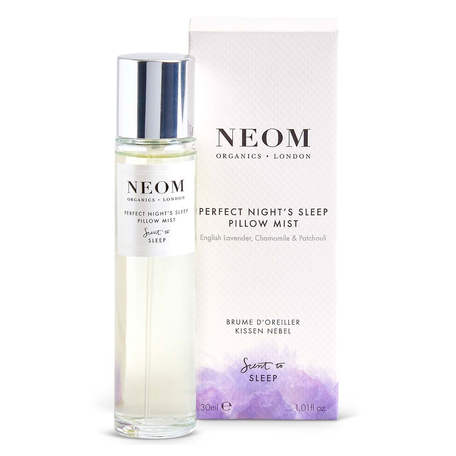 NEOM Wellbeing Perfect Night's Sleep Pillow Mist (30ml) | LOOKFANTASTIC