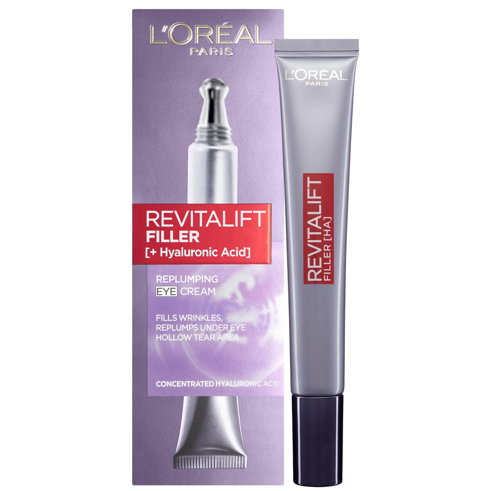L’Oréal Paris Revitalift Filler Renew Augencreme (15ml) | LOOKFANTASTIC