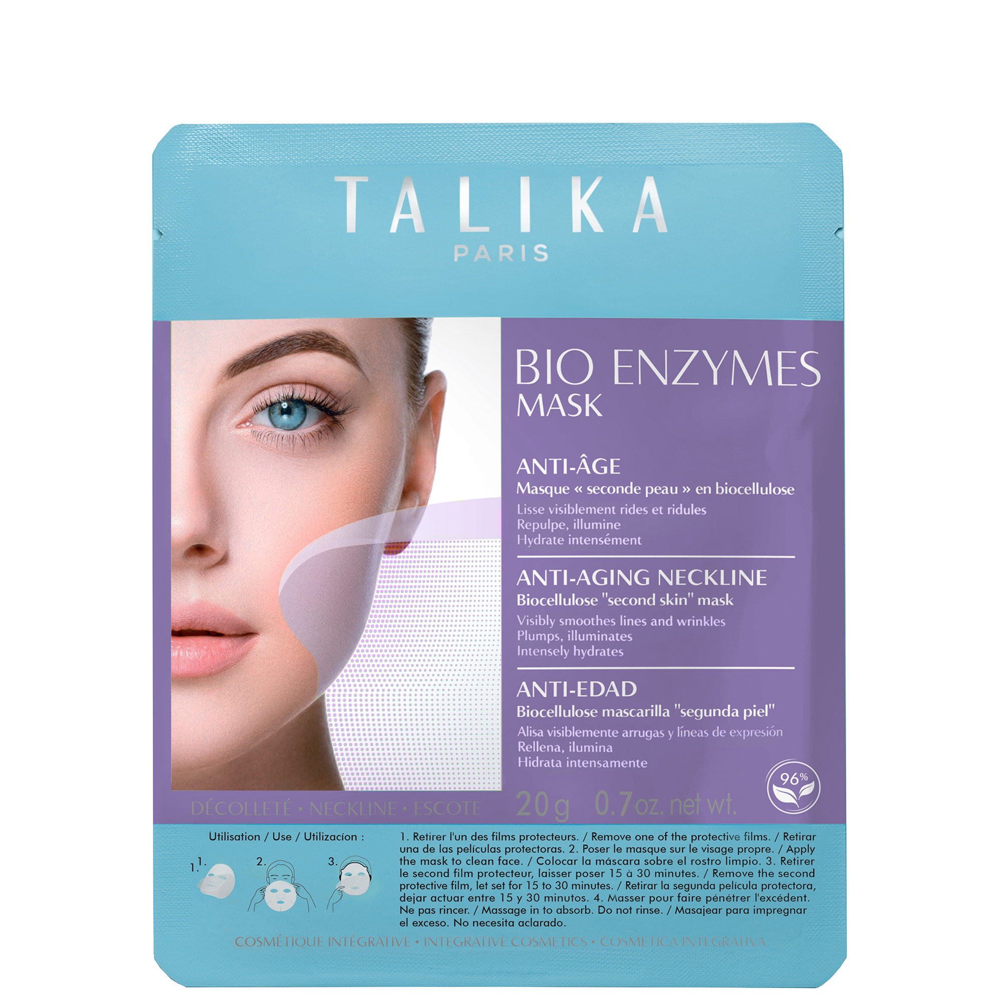 Masque anti-âge Bio Enzymes Mask Talika 20 g | LOOKFANTASTIC