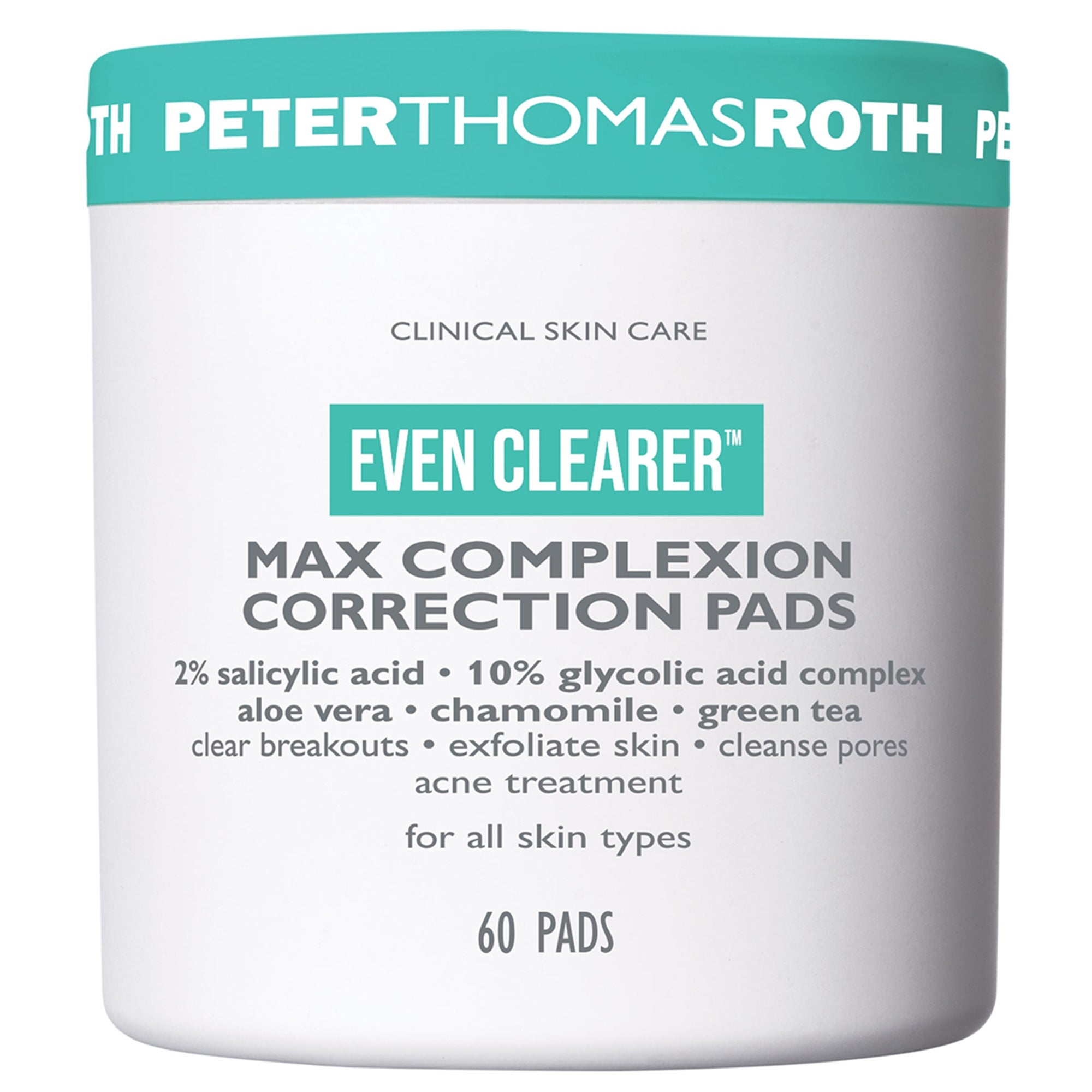 Peter Thomas Roth Max Complexion Correction Pads (60 Pads) | Dermstore