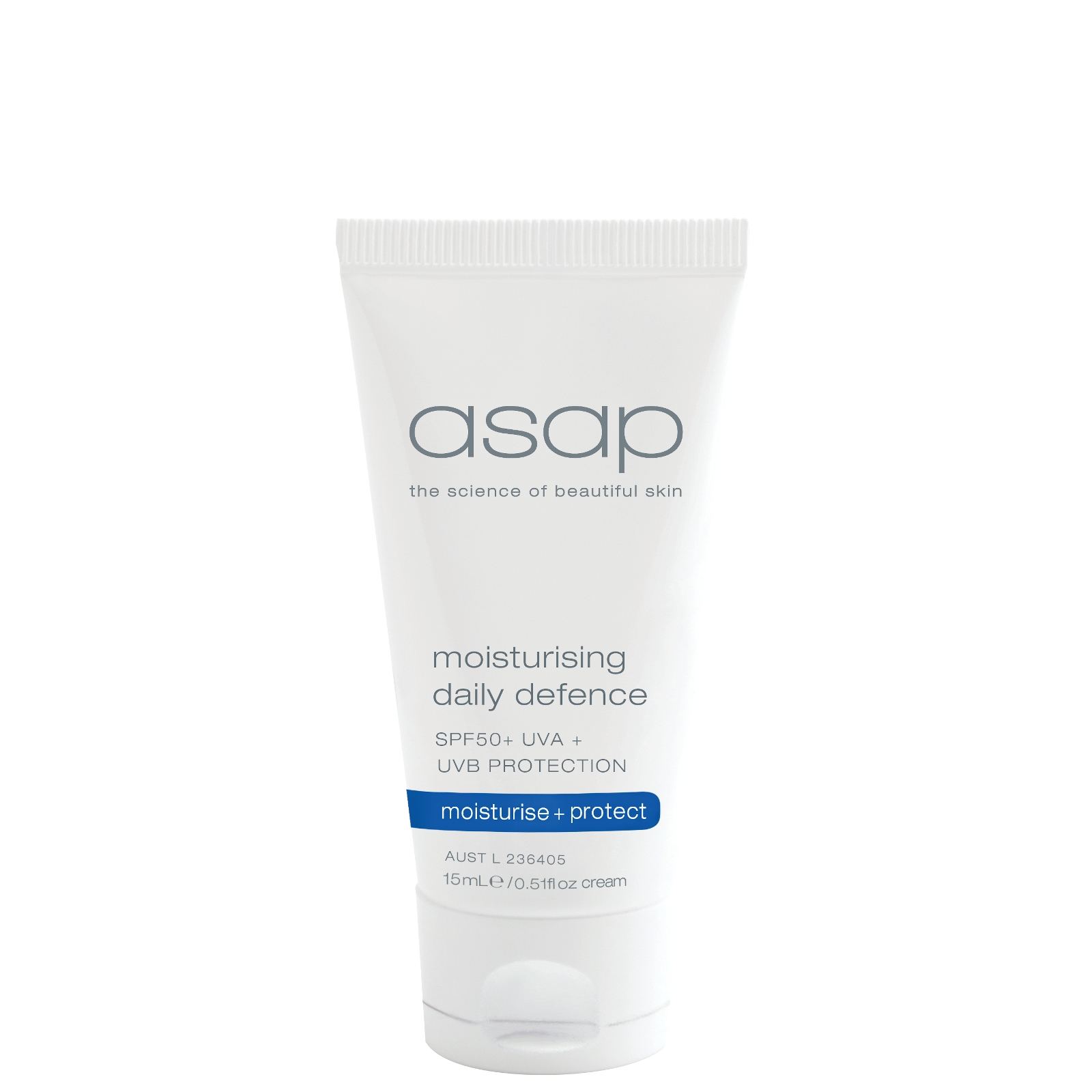 asap Moisturising Daily Defence SPF50+ 15ml | LOOKFANTASTIC