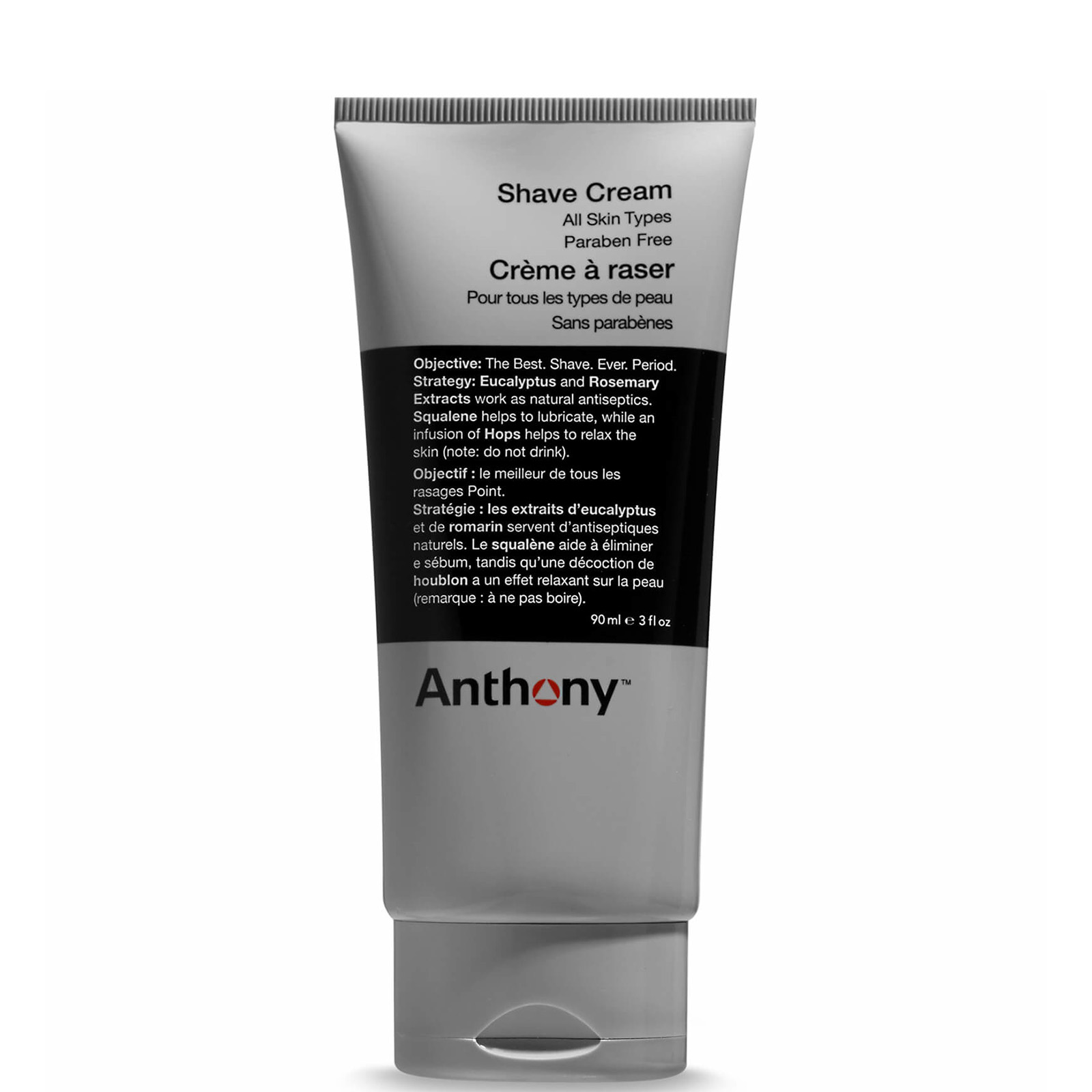 Anthony Shave Cream 90ml | LOOKFANTASTIC