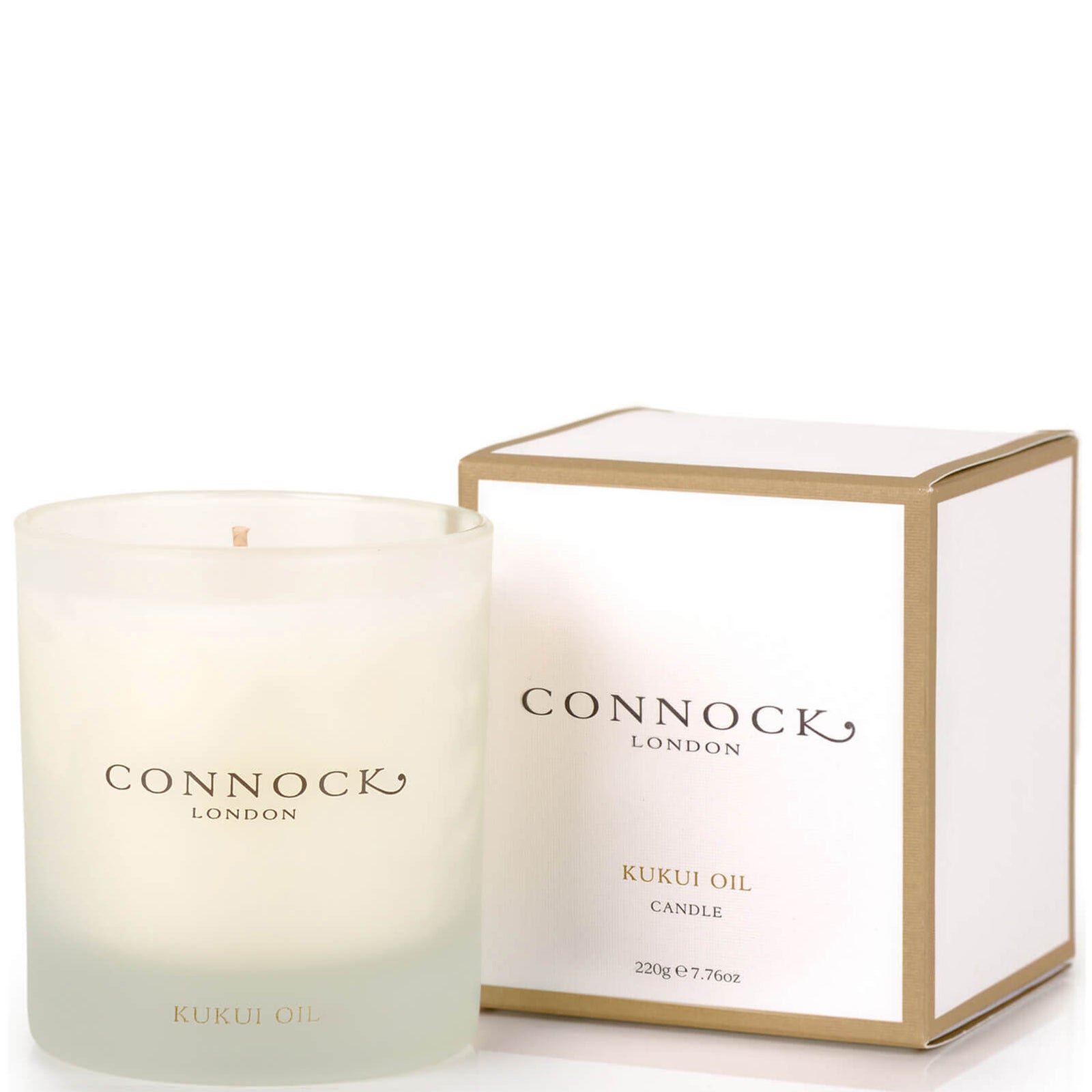 Connock London Kukui Oil Candle 222g | LOOKFANTASTIC