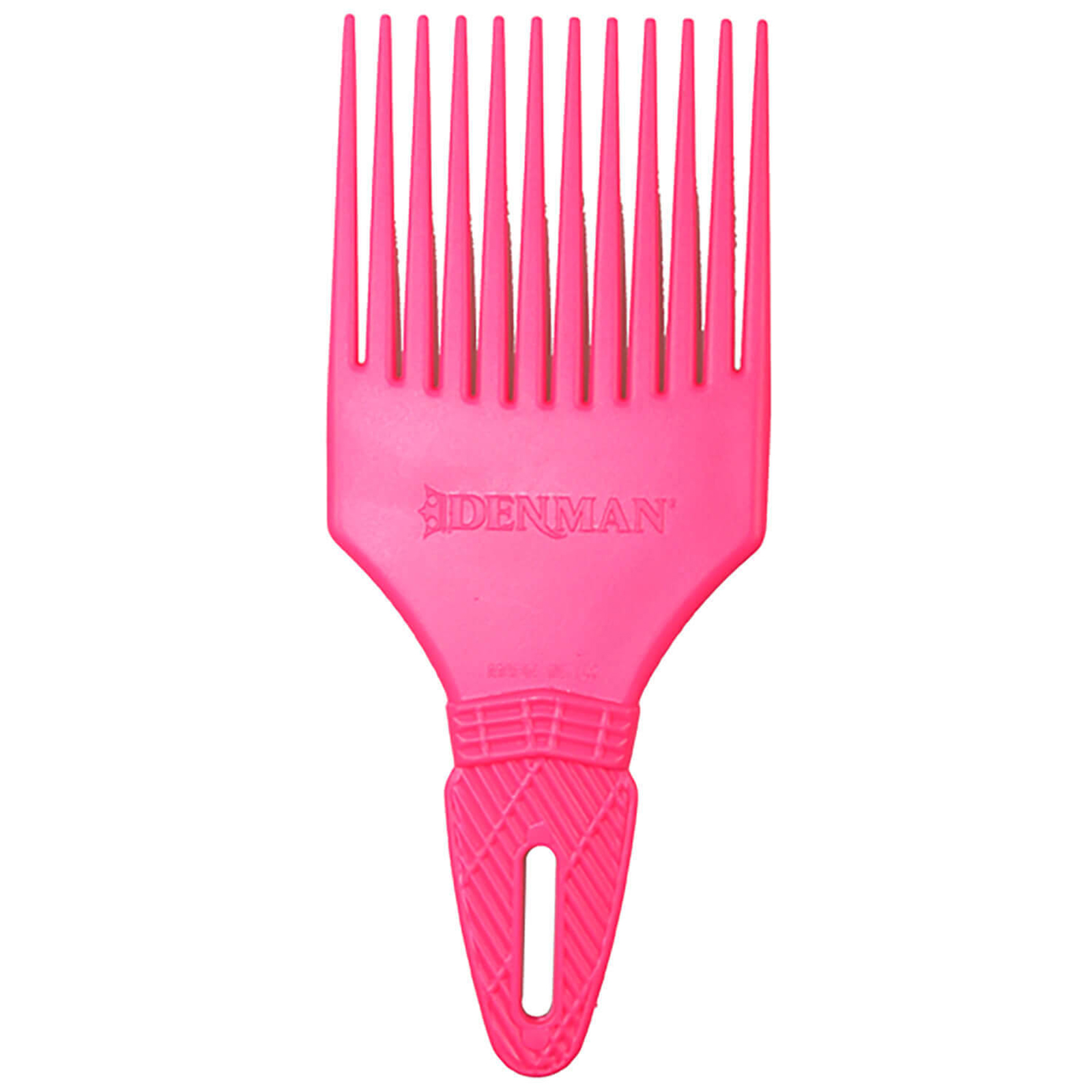 Denman D17 Curl Tamer Comb - Pink | LOOKFANTASTIC