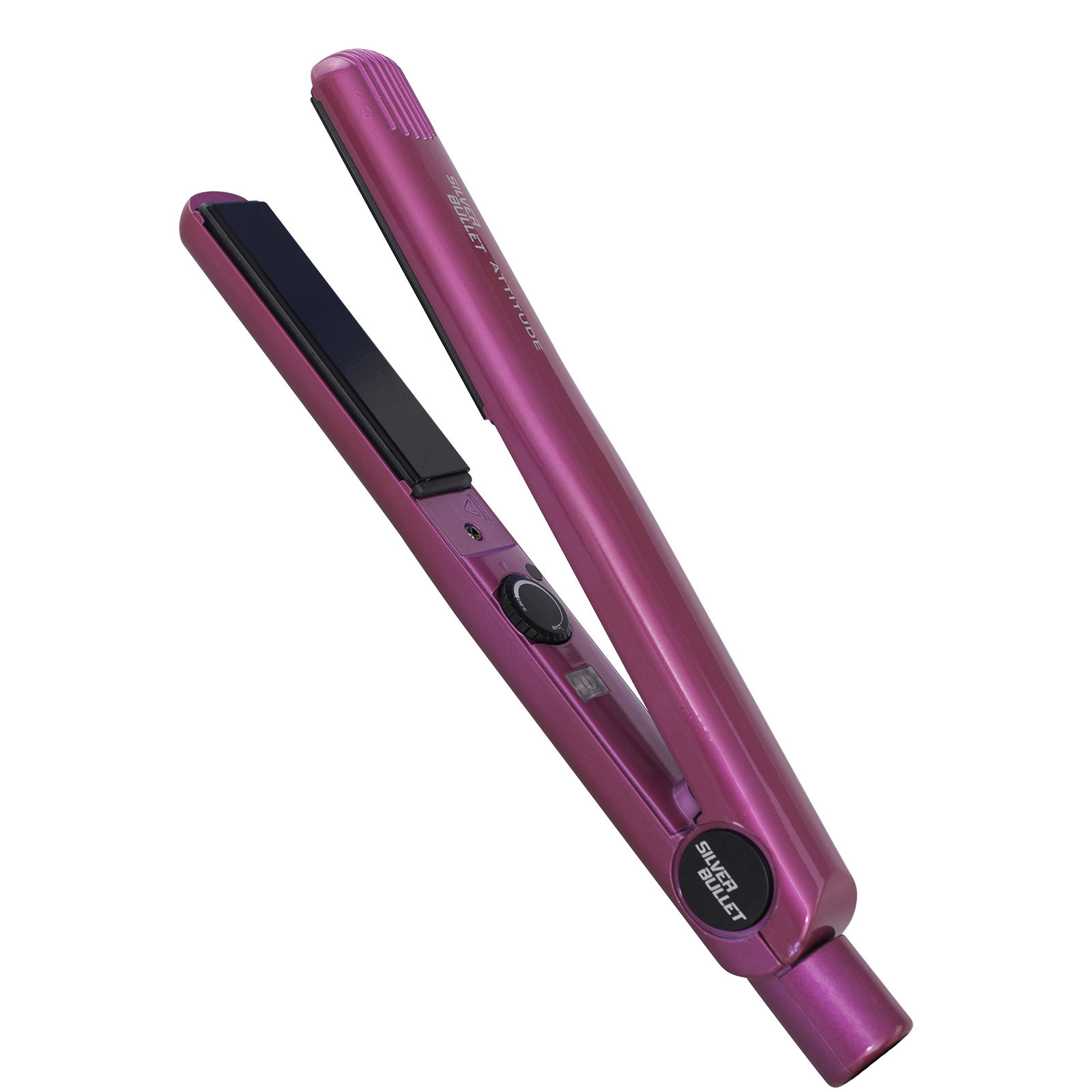 Silver Bullet Attitude Hair Straighteners - Hot Pink | LOOKFANTASTIC