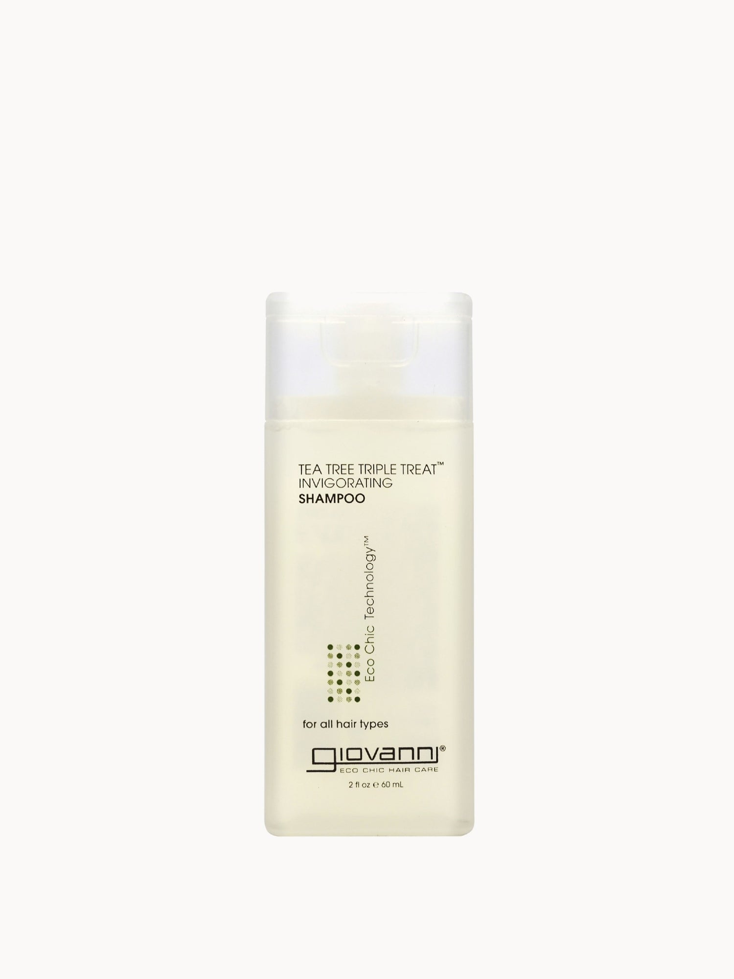 Giovanni Tea Tree Triple Treat Shampoo 60ml | LOOKFANTASTIC