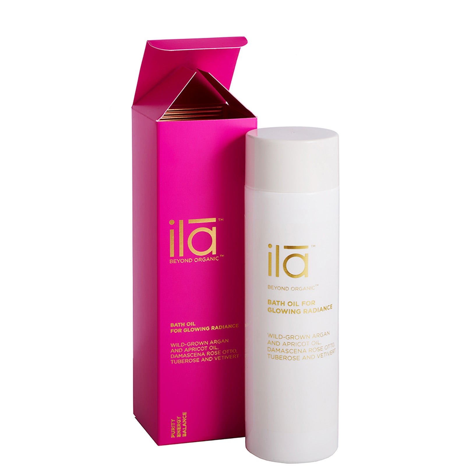 ila-spa Bath Oil for Glowing Radiance 200ml | LOOKFANTASTIC